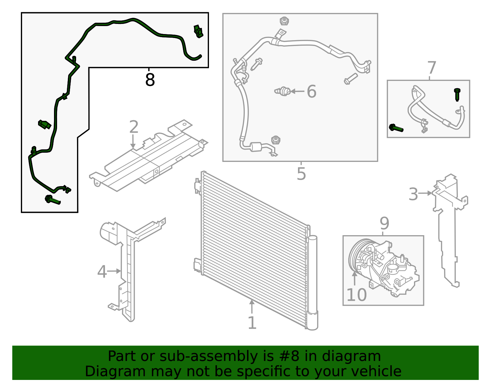2020-2025 Nissan Sentra Liquid Line 92440-6LB0A | OEM Parts Online
