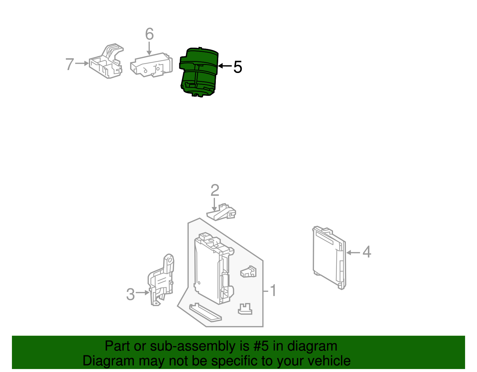 2021-2022 Toyota Prius Control Module 89650-47820 | Toyota Parts Center