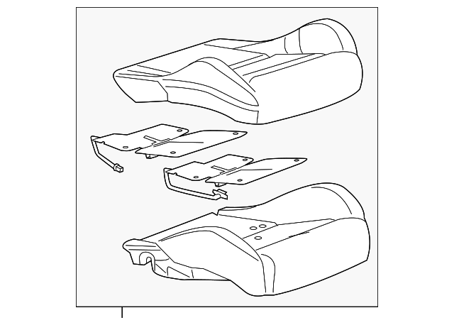 2016-2019 Cadillac Cushion Assembly 84567225 | Capital Chevy Parts