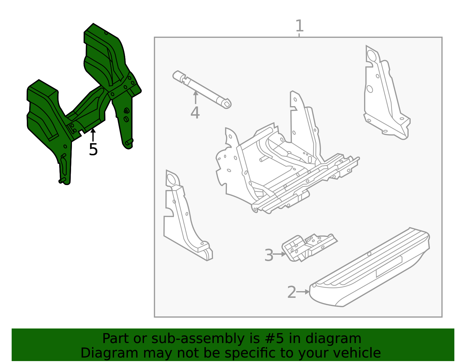 FL3Z-16A417-C - 2015-2020 Ford F-150 - Mount Bracket | Dealer Auto Parts