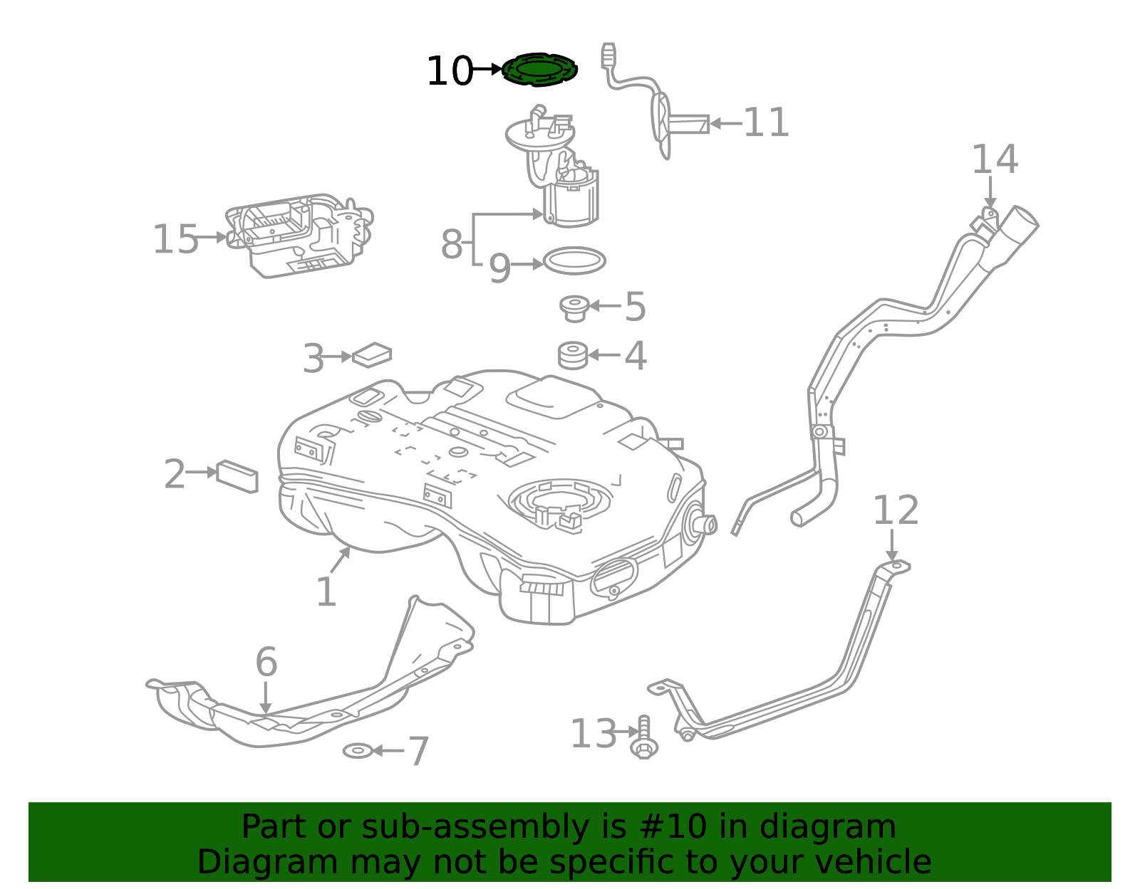 2016-2024 GM Fuel Sender Cam 94553807 | OEM Parts Online