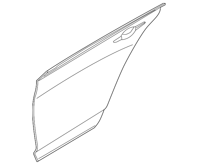 2020-2025 Hyundai Sonata Outer Panel 77111-L1000 | QuirkParts
