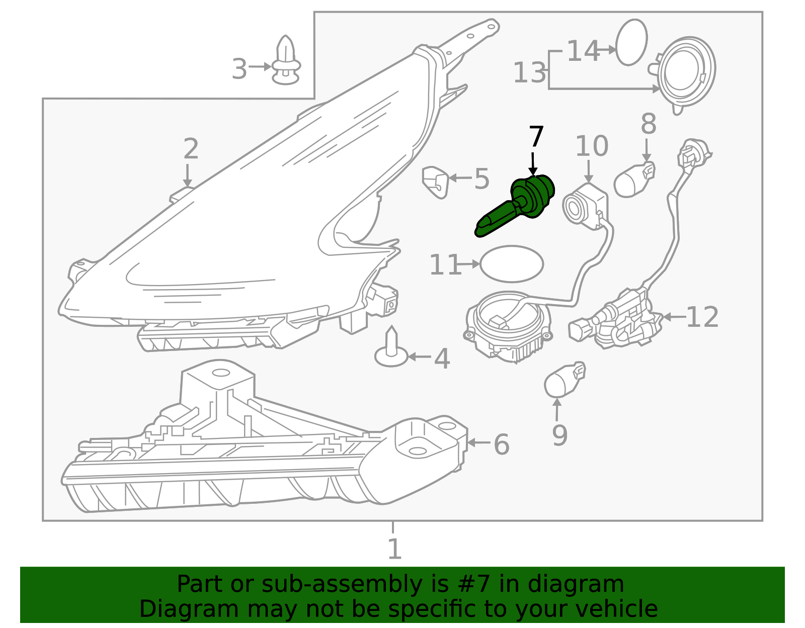 26297-89900 - Xenon Bulb Official Nissan Parts Store