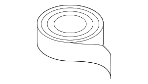 2007-2025 Volkswagen Door Shell Tape D-437-S40-A2 | OEM Parts Online