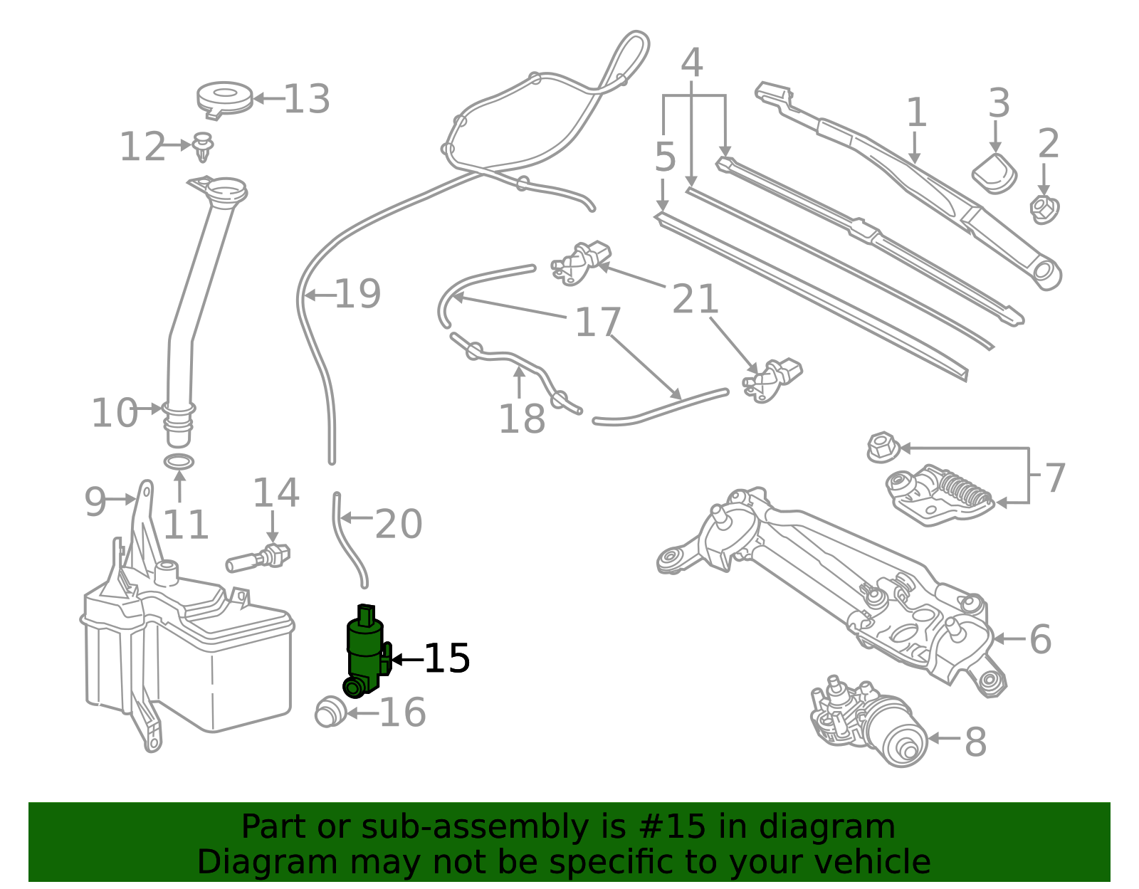 Washer Pump - OEM Windshield Cleaning for Toyota | AutoNation Parts