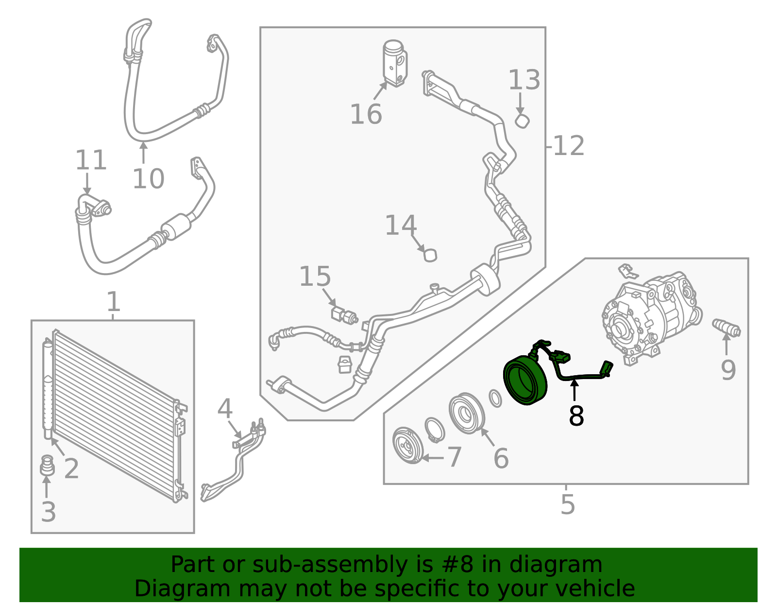 2020-2025 Hyundai Clutch Coil 97641-T1000 | MotorMotor