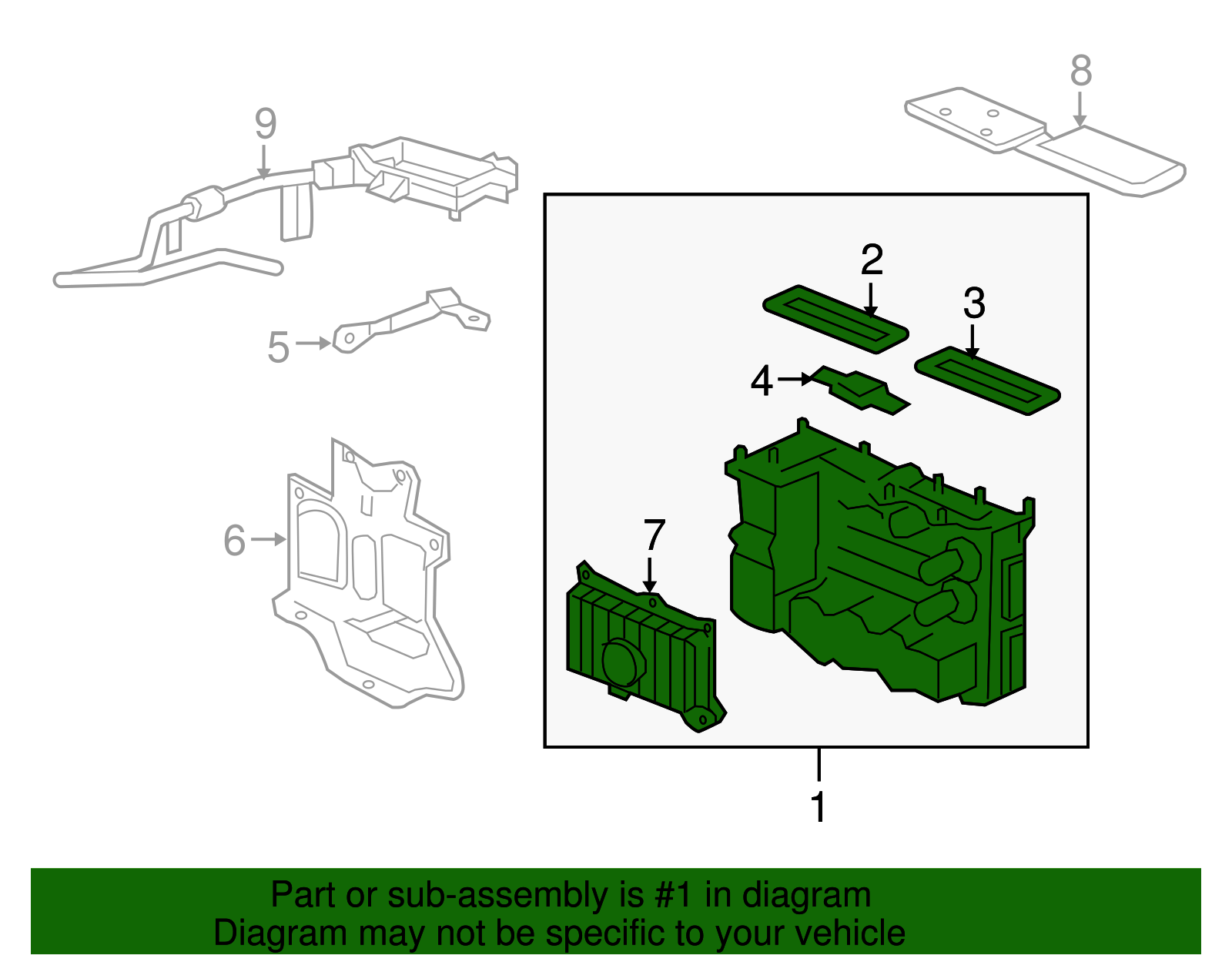 12613817 - 2008-2010 Saturn Vue - Alternator Control Module | Partners ...