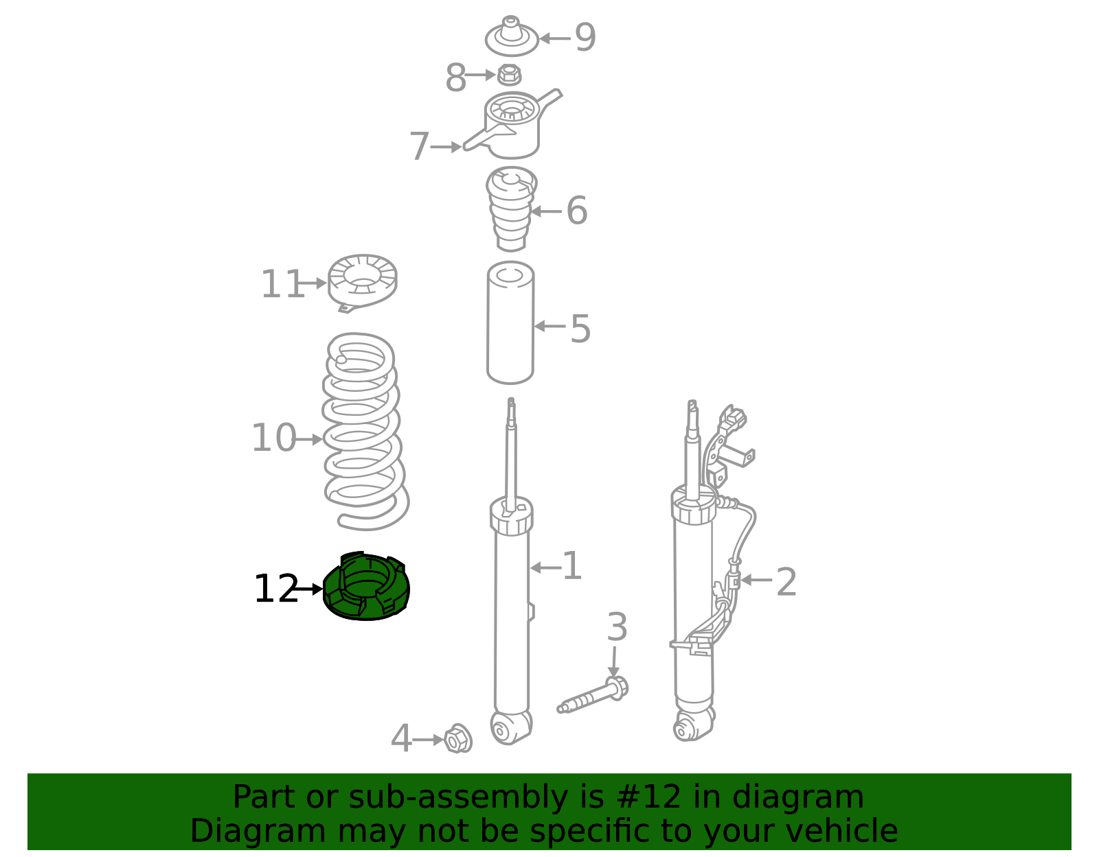 55333-J5000 - Lower Insulator 2018-2023 Kia Stinger | Kia.Parts Store