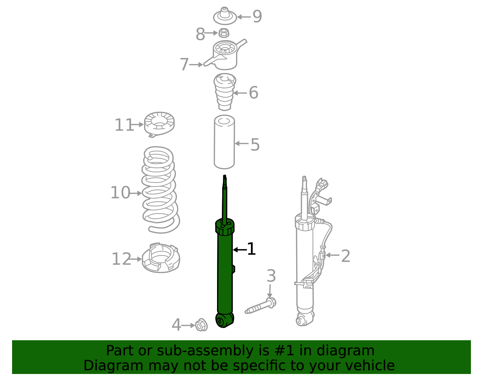 55307-J5CB0 - Shock Absorber Kia.Parts Store