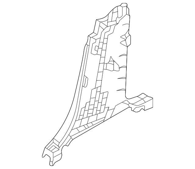 2020-2025 Mazda CX-30 Lower Center Pillar Trim DGH9-68-220-02 | Mazda ...