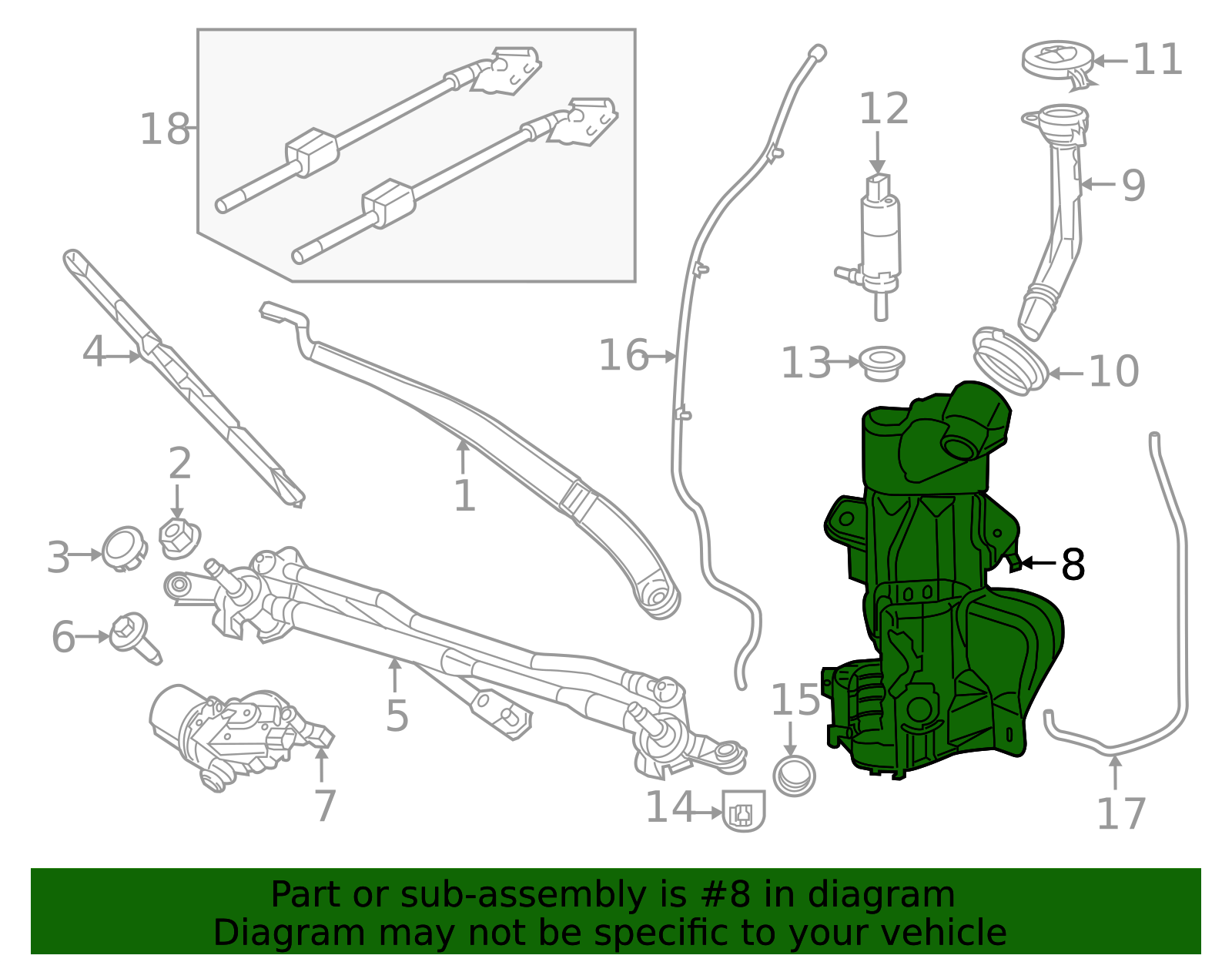 Reservoir 68321418AA | Mopar Parts Canada