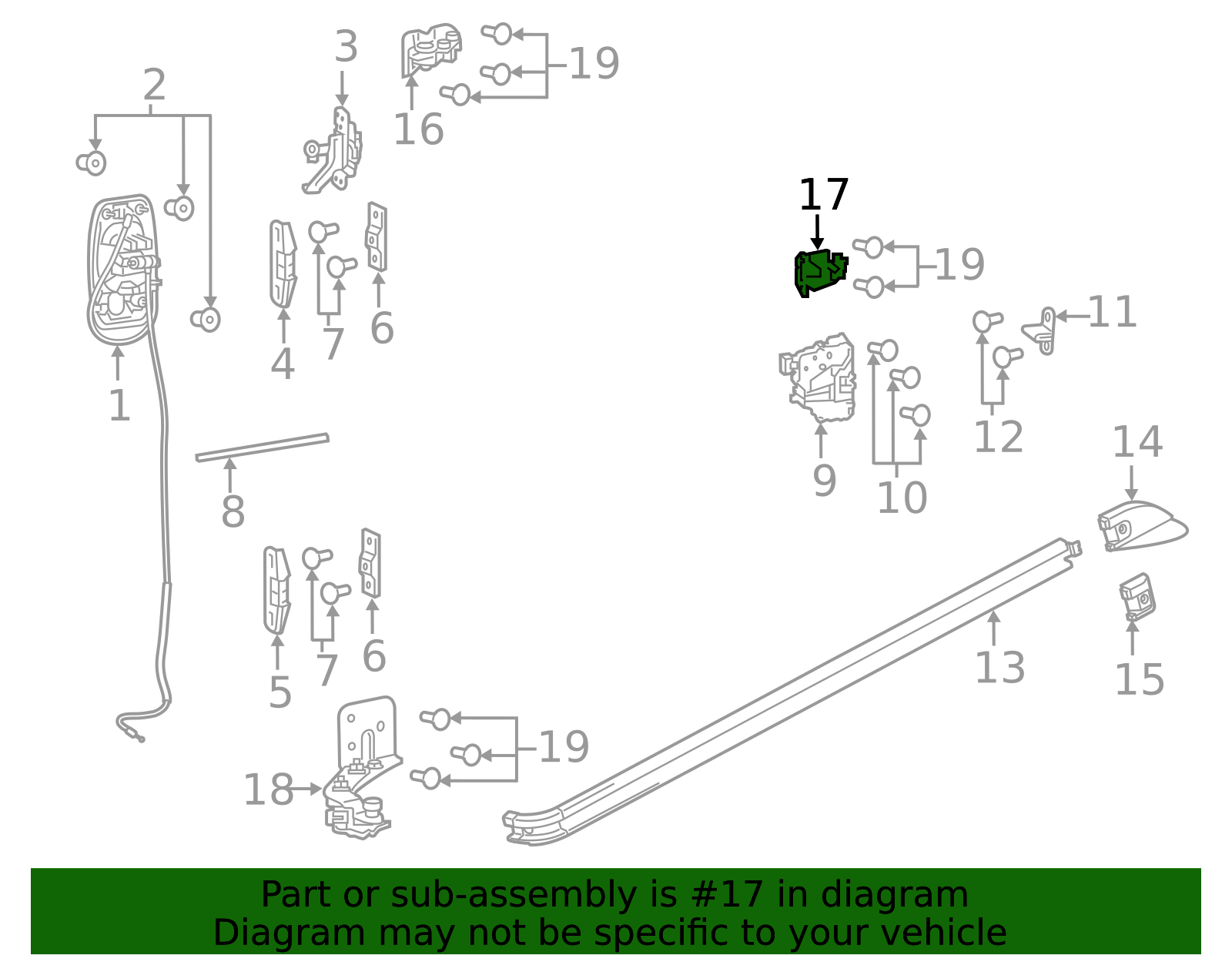 Hinge 68271843AA | Mopar Parts Canada