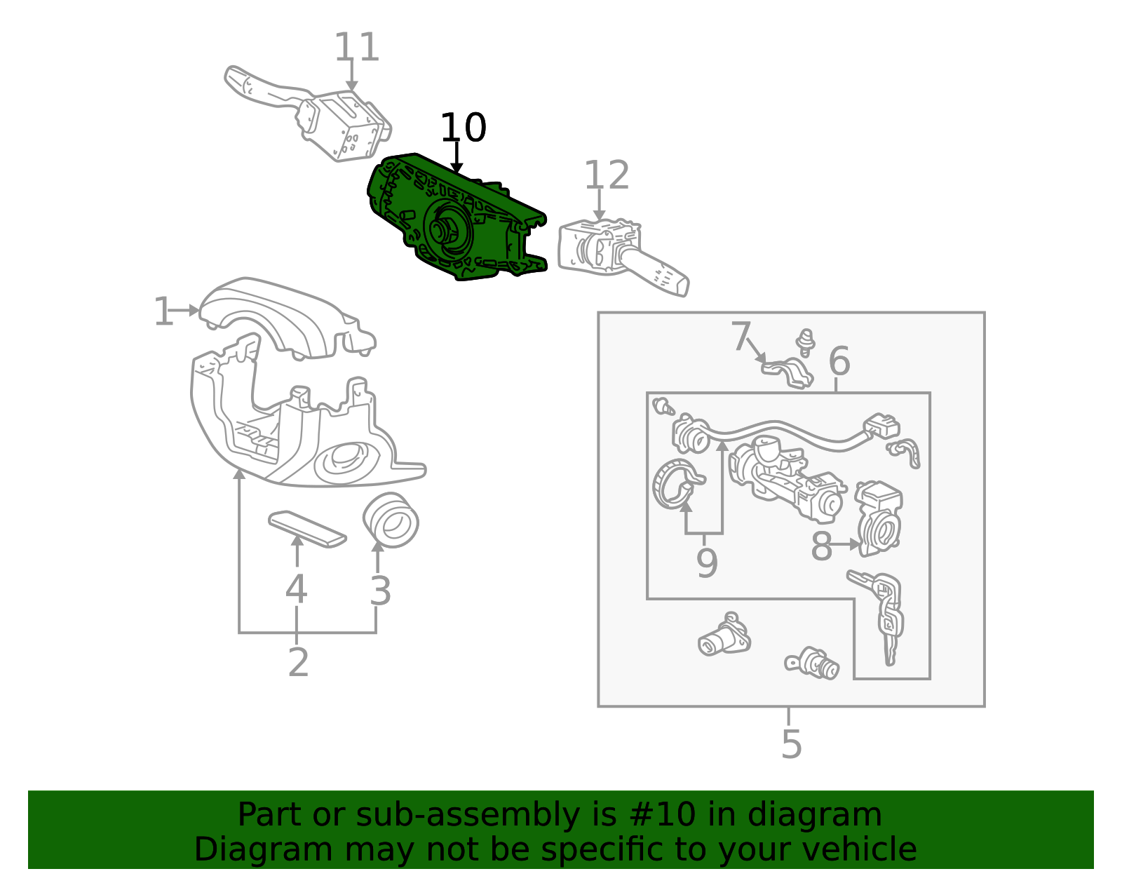 35251-S2A-A51 - Body Switch - 2006-2009 Honda S2000 | Genuine Honda Parts