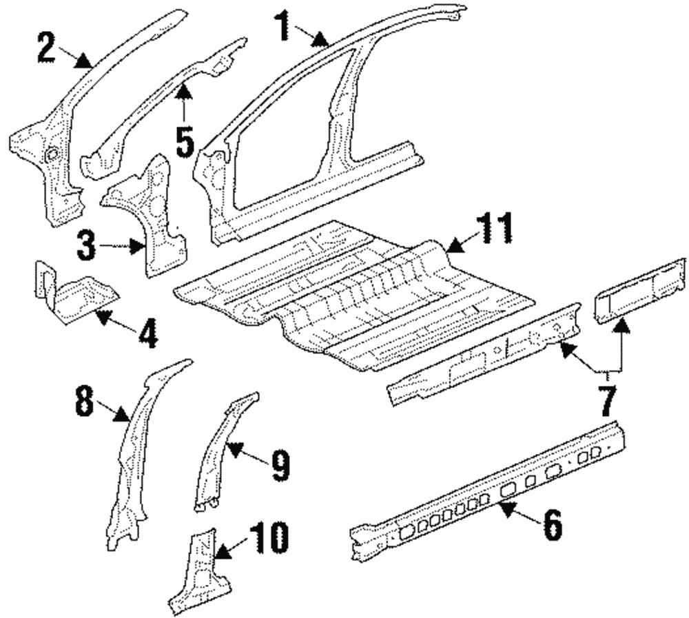 1997-2003 Pontiac Grand Prix Uniside Assembly 12472783 | OEM Parts Online