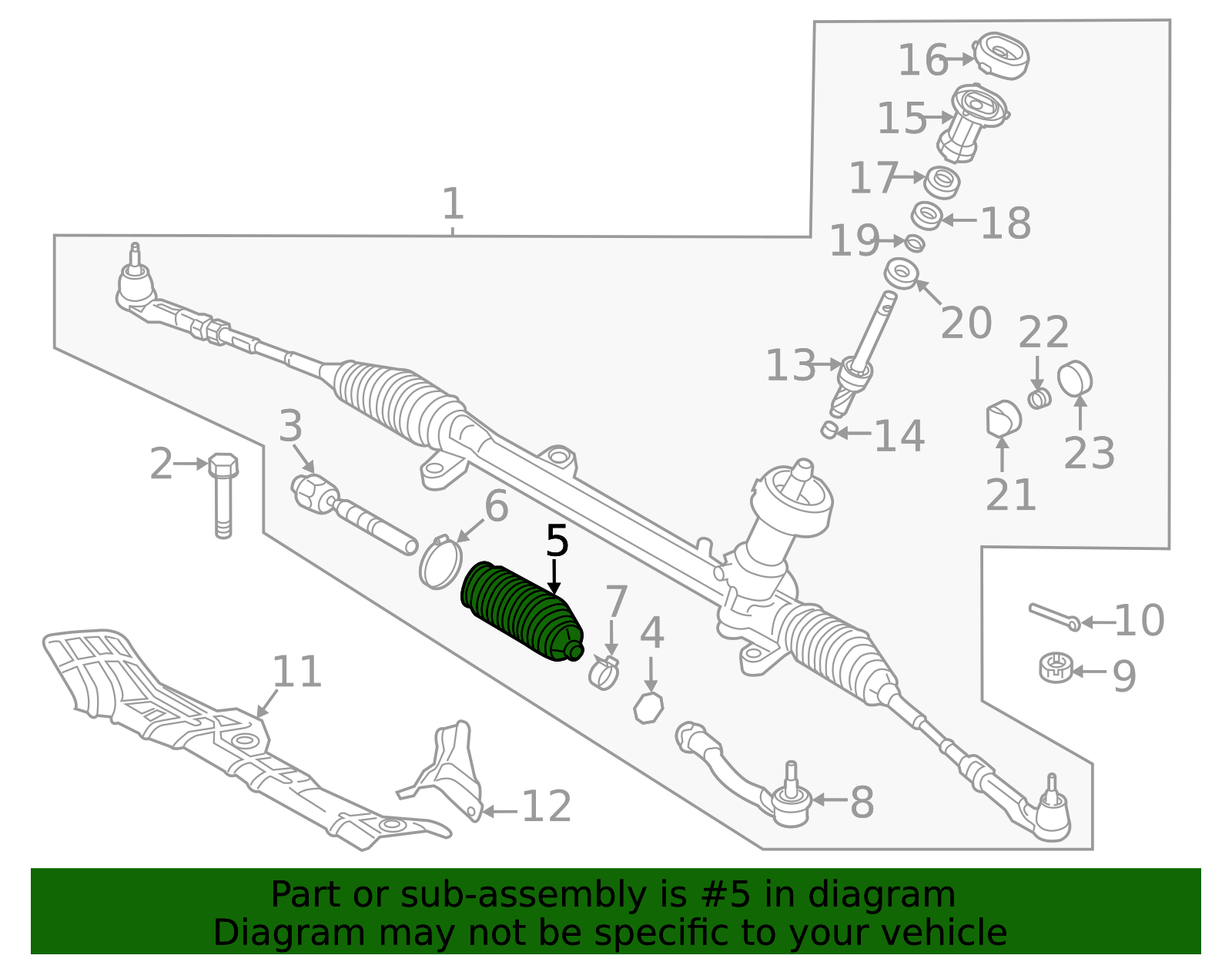 2020-2025 Kia OEM NEW 2020-2021 Kia Seltos Soul Wagon Steering Gear ...