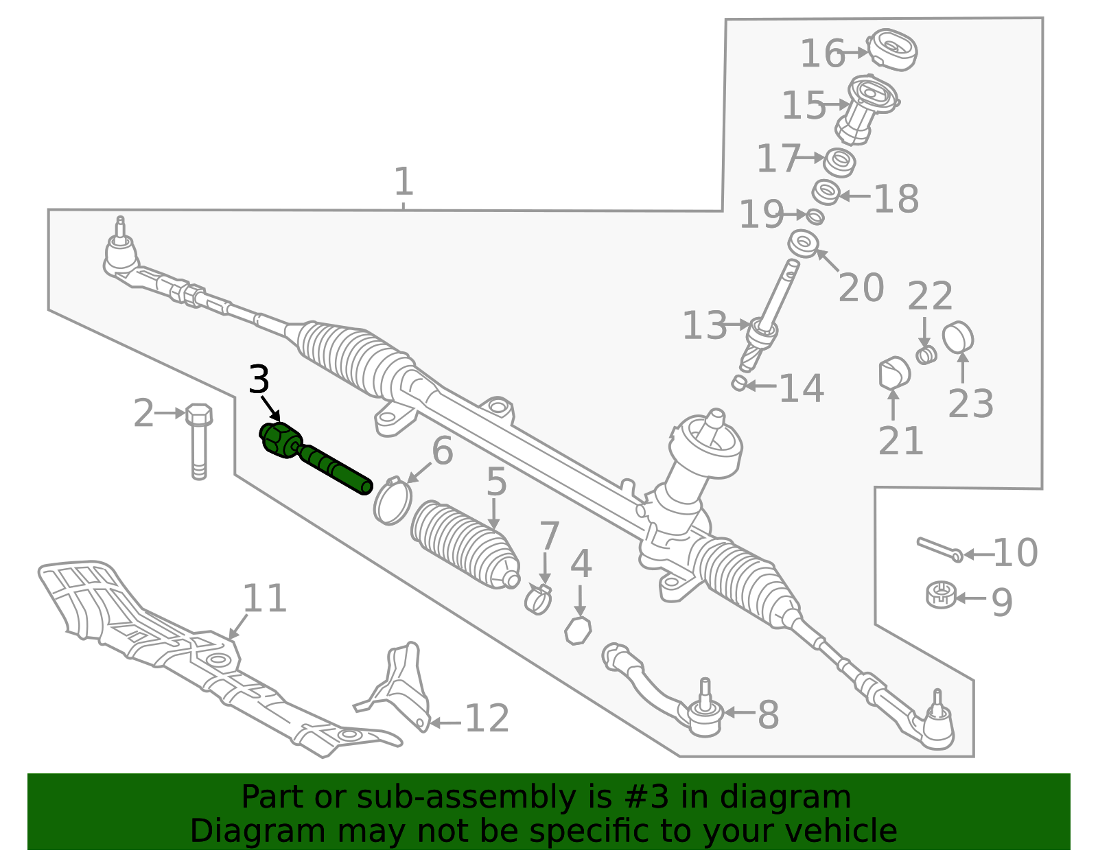 2020-2025 Kia OEM NEW 2020-2021 Kia Soul Seltos Wagon Tie Rod Assembly ...