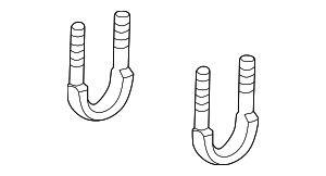 1985-2009 Ford Ranger | U-Bolt | W708550-S436 | Walls' Ford Parts