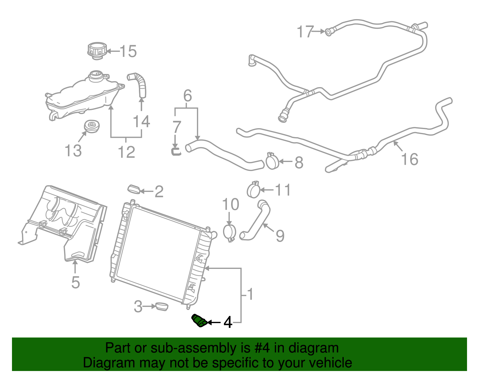 2009-2013 Chevrolet Corvette Radiator Drain Plug 19130563 | Capital ...