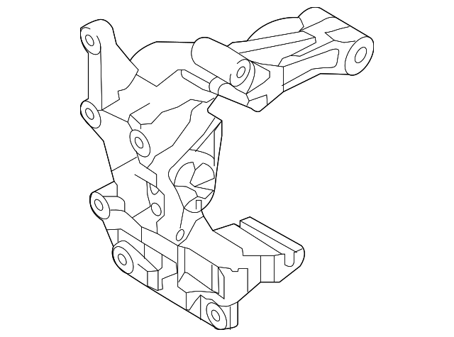 25251-2GGC1 - Belt Tensioner Bracket 2016-2019 Kia | Kia.Parts Store