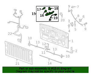 2019-2023 GM Handle 86583793 GM | GMPartsDirect.com