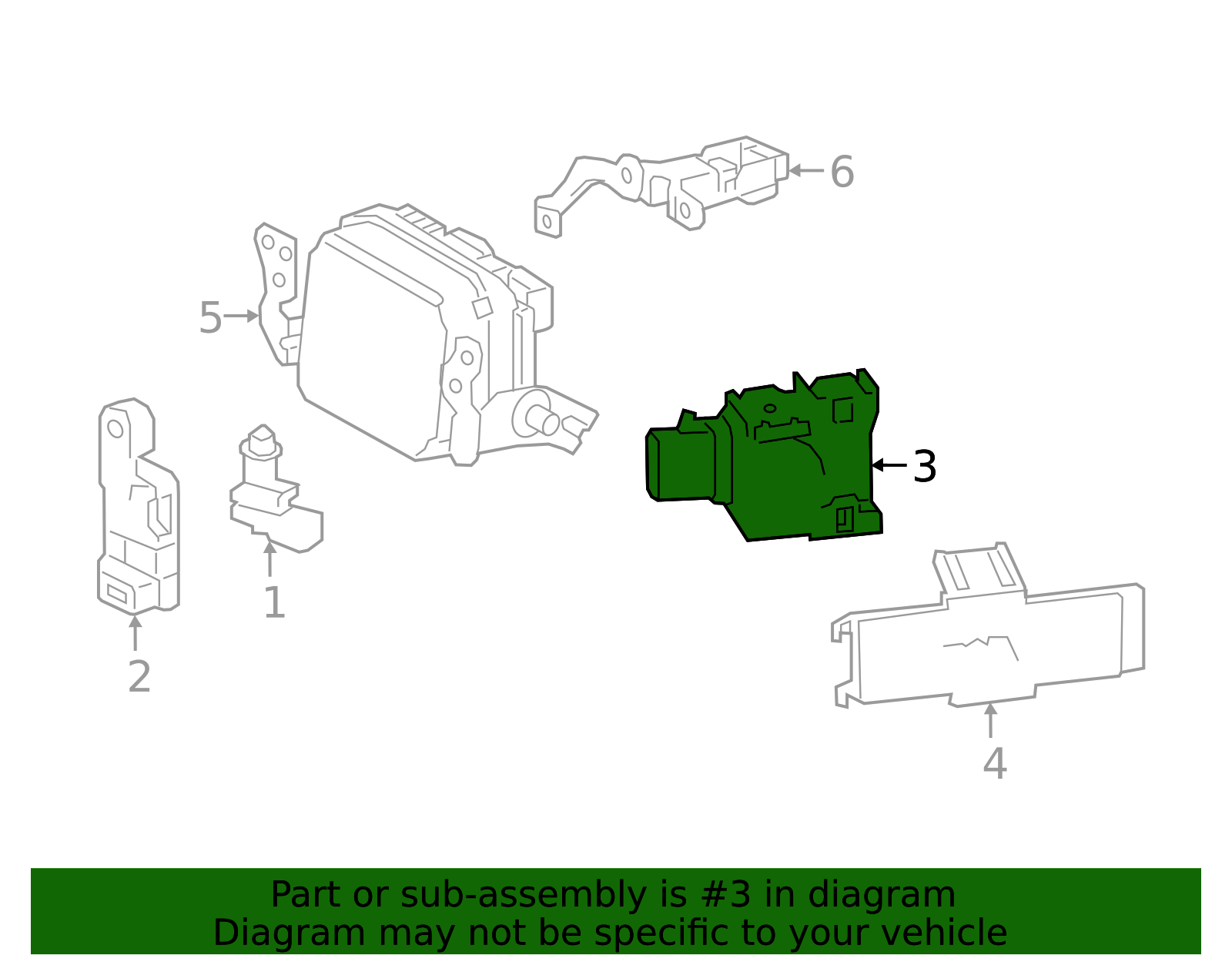 89341-78010-A1 - Park Sensor For 2013-2024 Lexus | Lexus OE Parts