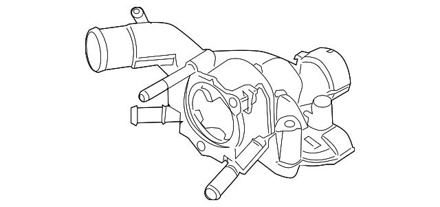 2004-2017 Nissan Thermostat Housing 11061-7S000 | My Nissan Part