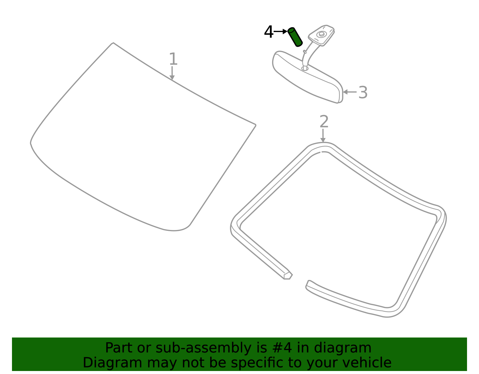 96328-JX00A - Mirror Inside Bumper 2013-2021 Nissan NV200 | Official ...