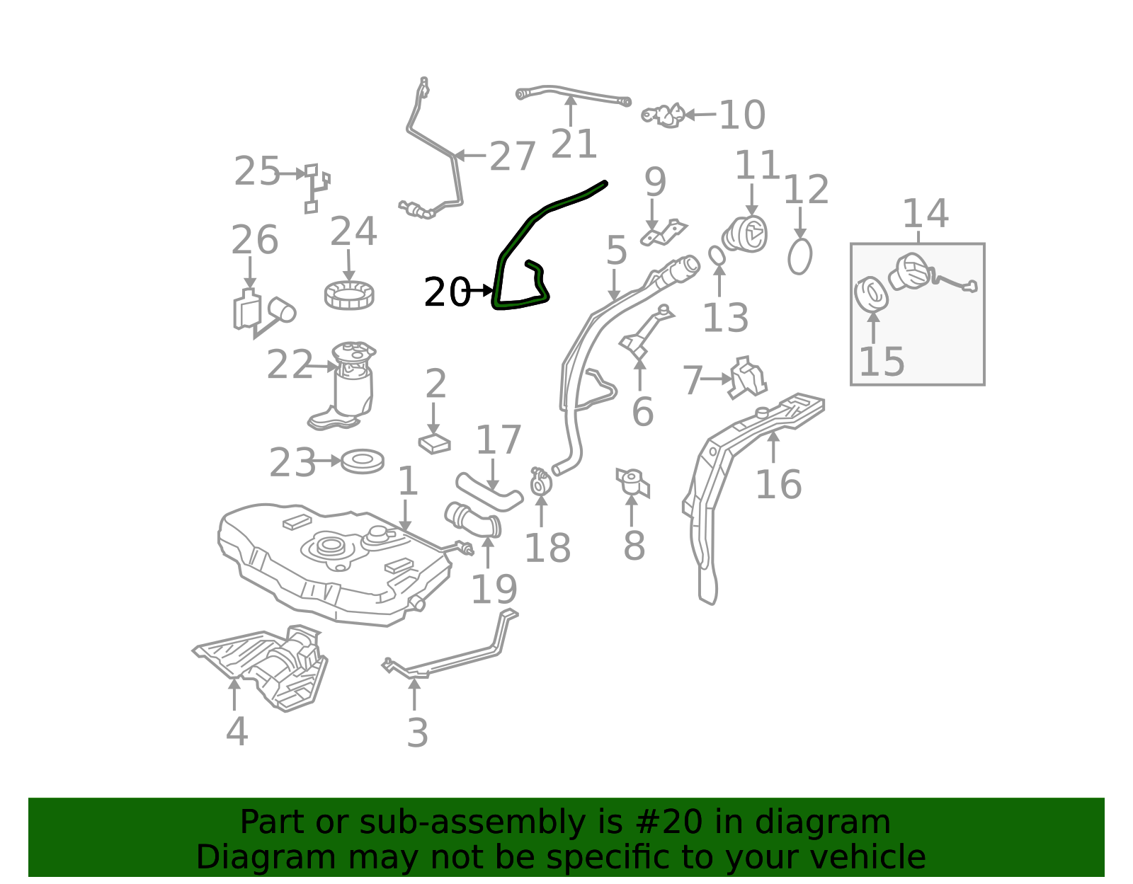 2005-2008 Toyota Outlet Tube 77779-02010 | MotorMotor