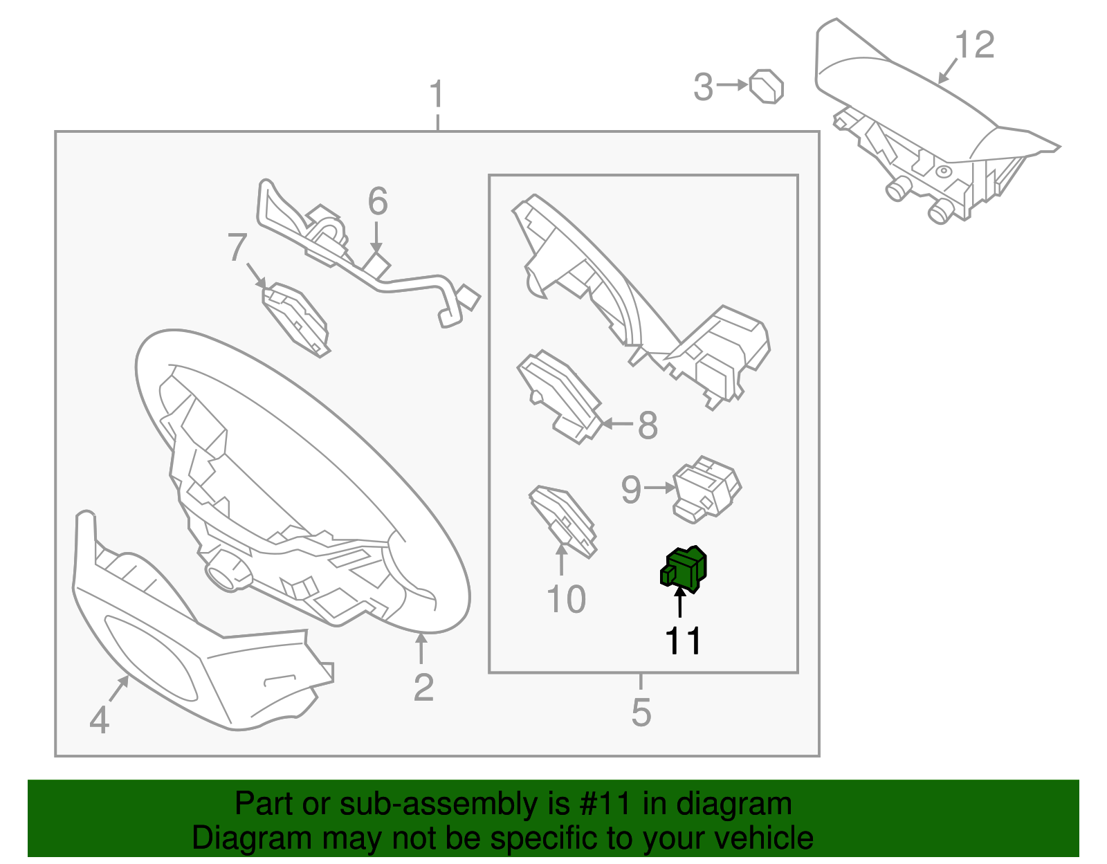 Hyundai - 96750-2W100-RYN - Multi Switch - 2013-2016 Hyundai | OEM ...