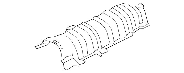 74758-3DB0A - Exhaust Heat Shield - 2013-2019 Nissan Sentra | Nissan ...