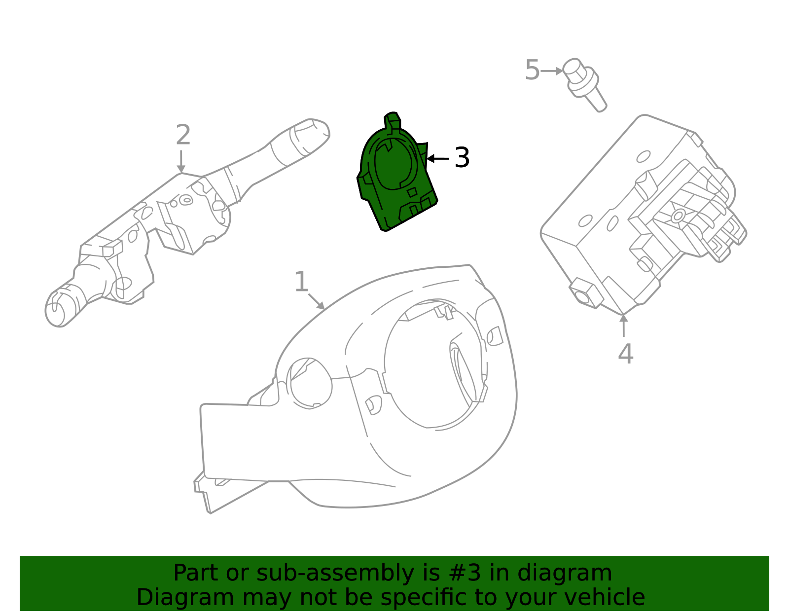 47945-6LW0A - Angle Sensor 2025 Nissan Sentra | Nissan Parts ...