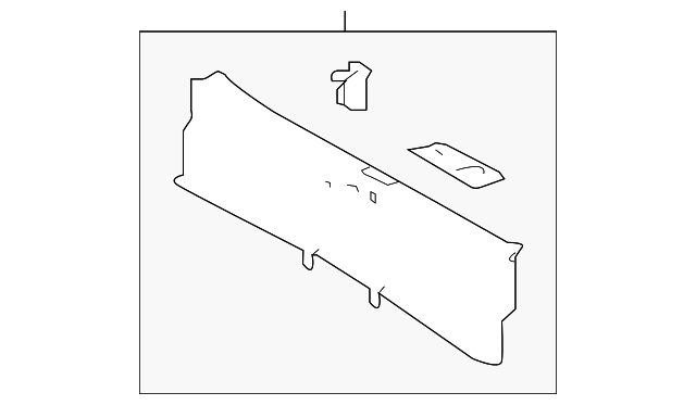 849206ca0a - Nissan Rear Panel Trim 2019-2025 Nissan Altima ...