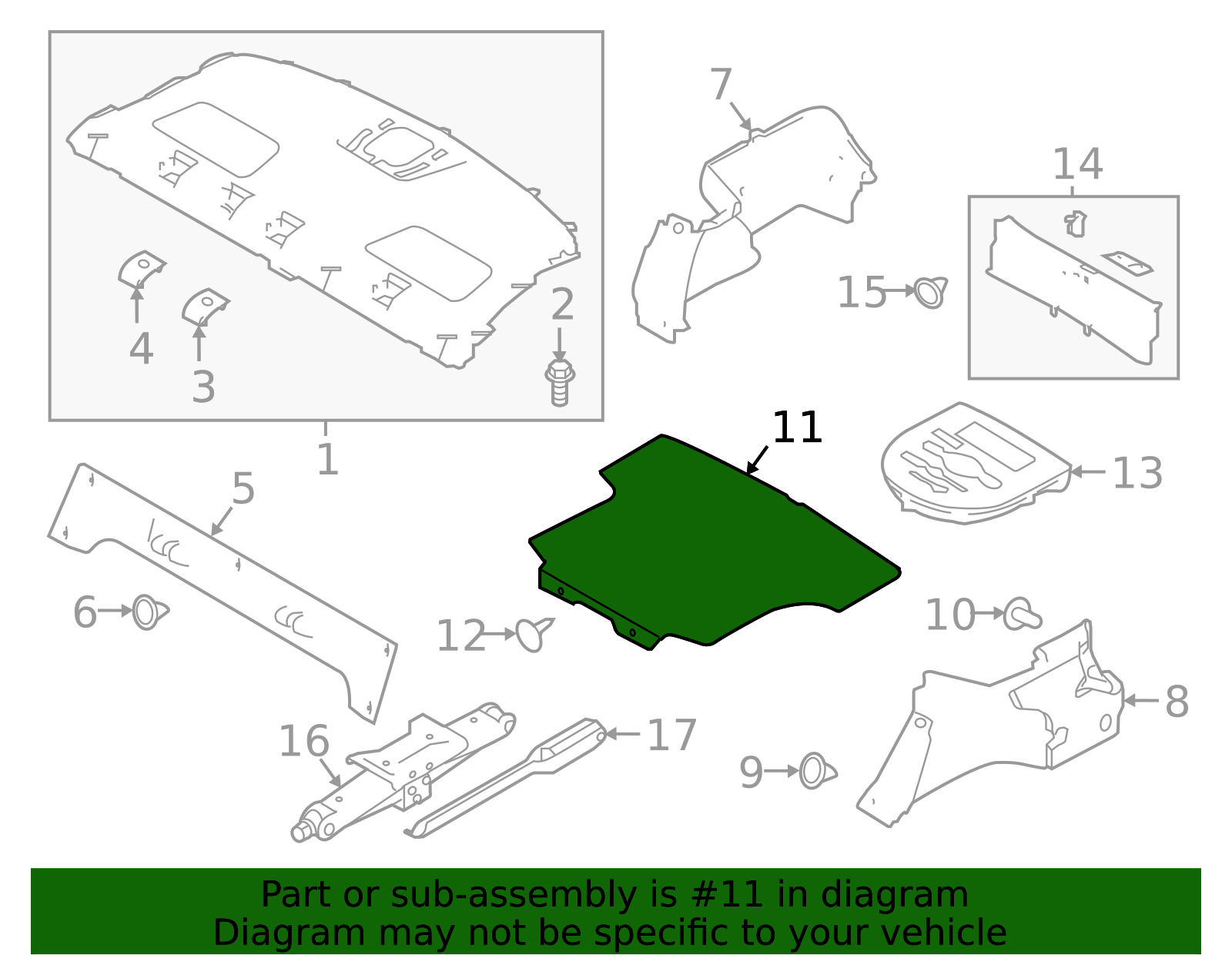 84902-9HF0A - Trunk Carpet 2019-2025 Nissan Altima | Official Nissan ...
