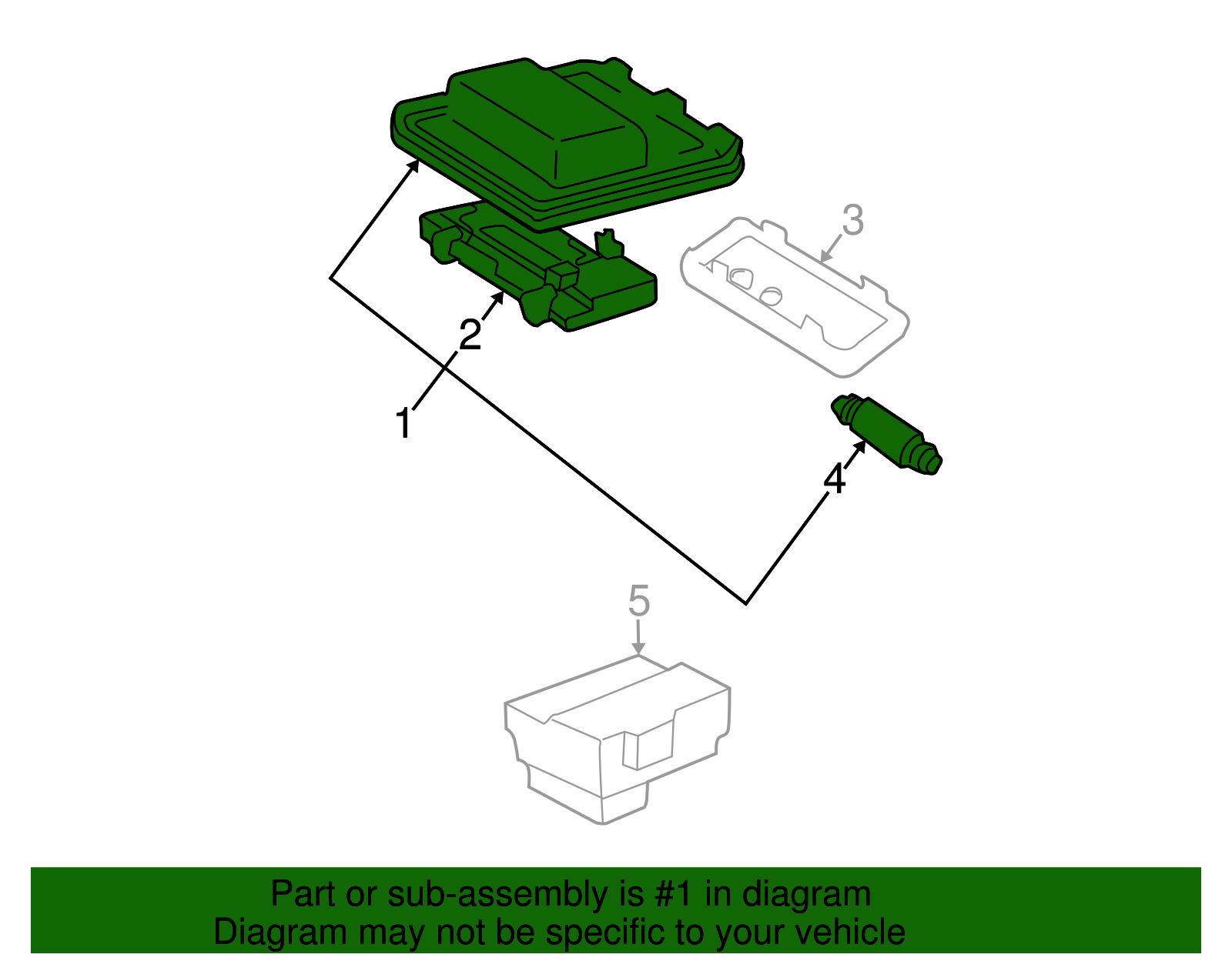 63660-06010-A0 - Overhead Console - 1999-2003 Toyota Solara | Nucar ...