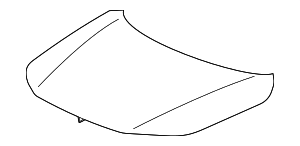 2022-2025 Honda Civic Hood Panel 60100-T20-A00ZZ | OEM Parts Online