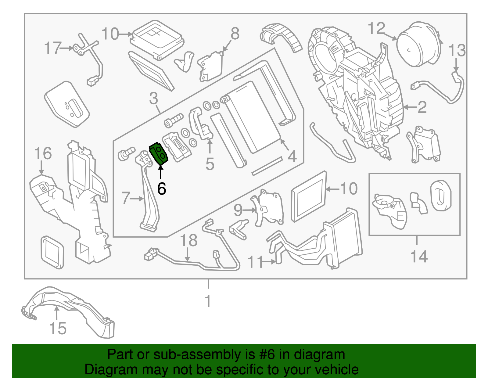 2011-2017 Nissan Quest Expansion Valve 92200-1JA0A | Scott Evans Nissan ...