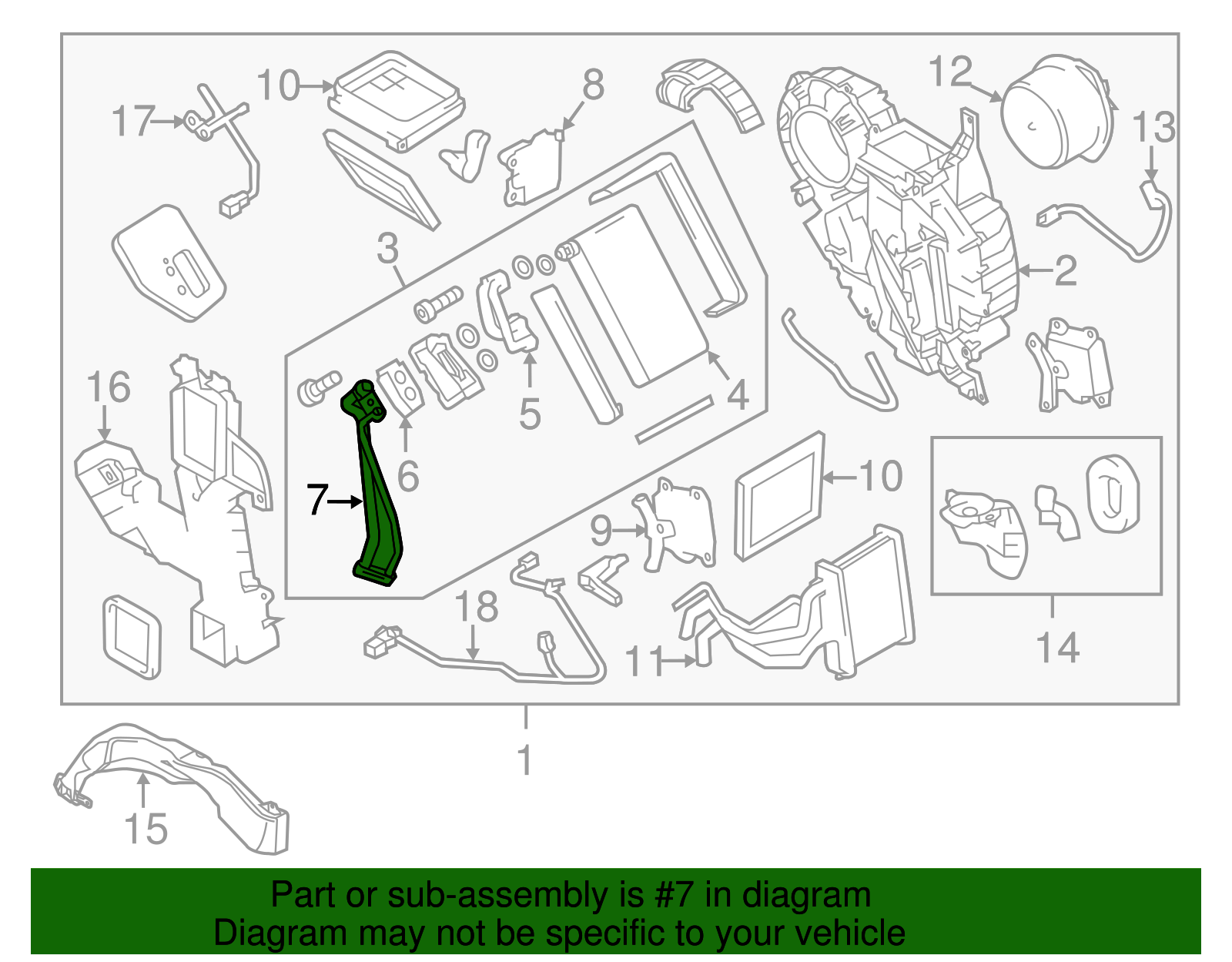 2011-2017 Nissan Quest Cooler Pipe 92446-1JA0A | OEM Parts Online