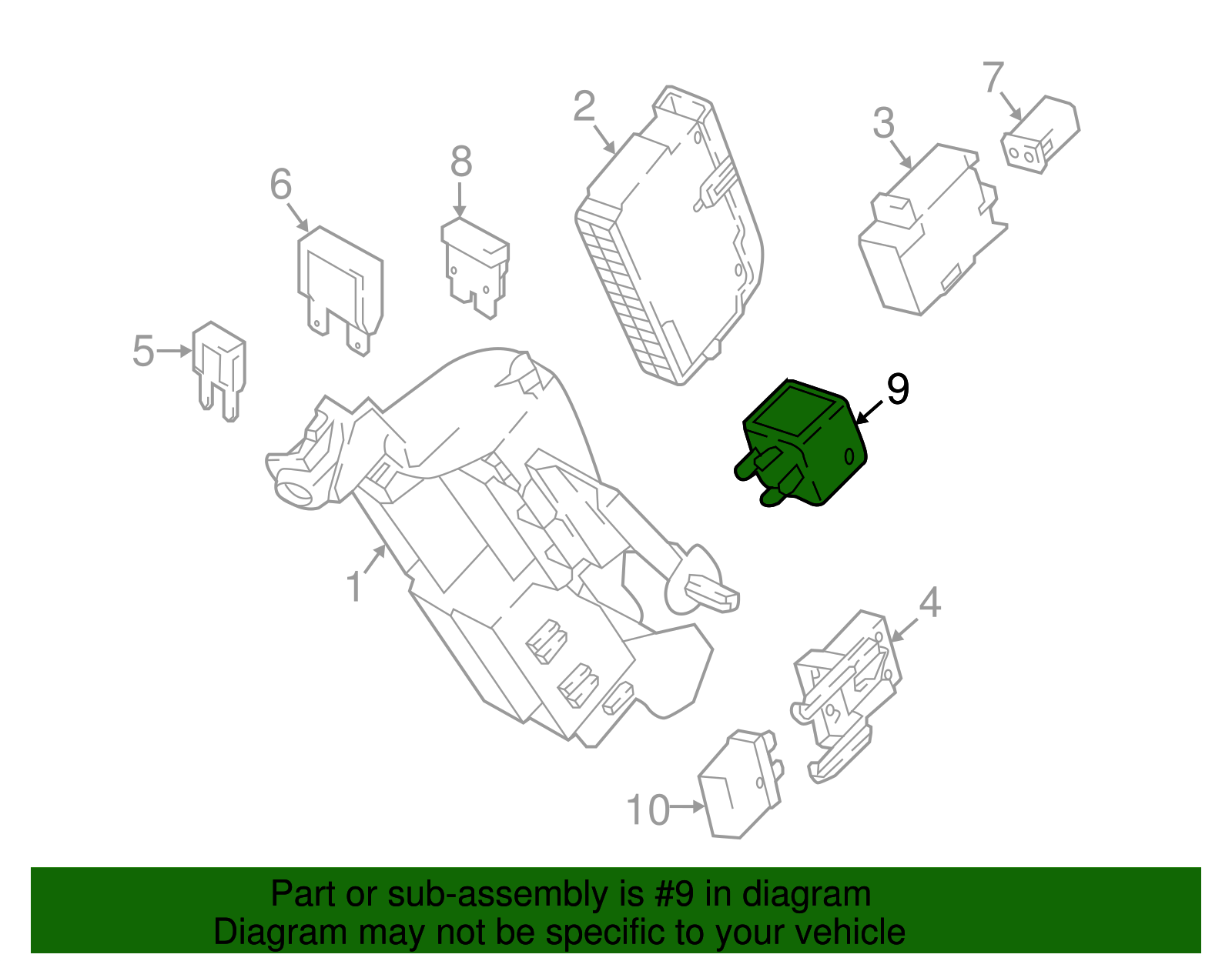 4H0-951-253 - High-Quality Relay for AutoNation Parts