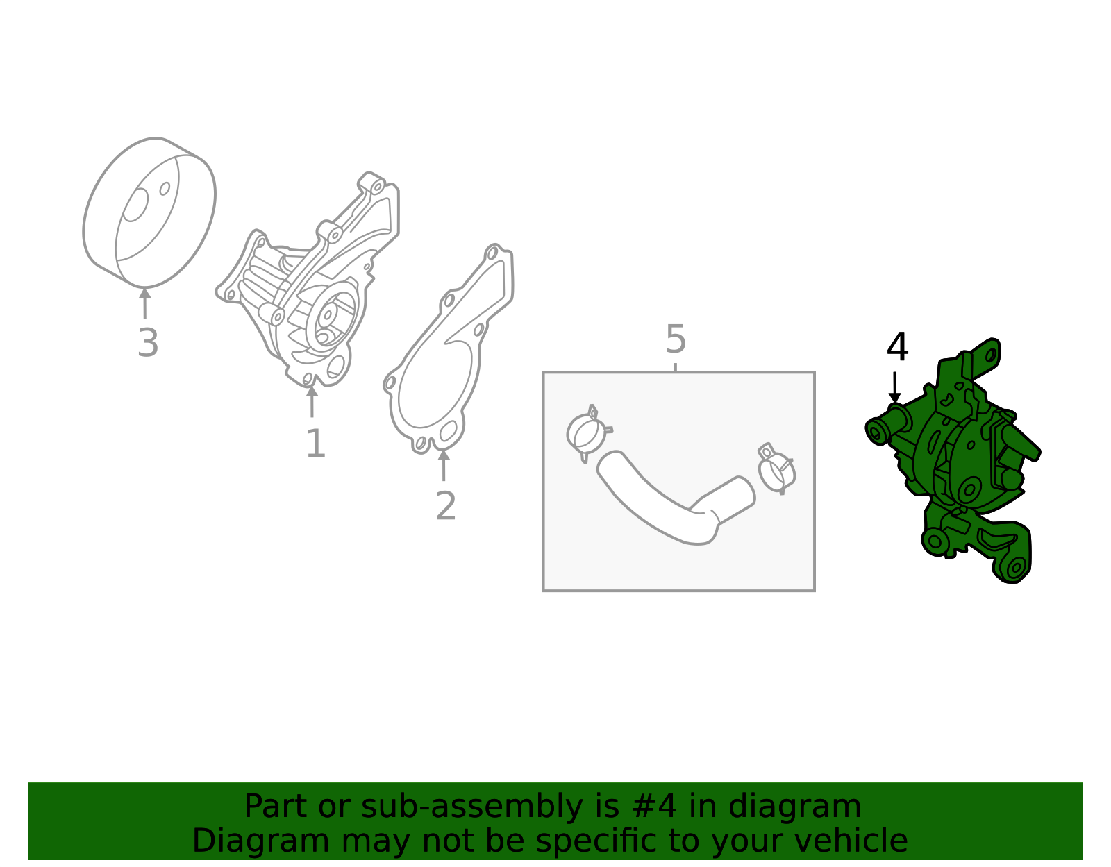 2020-2026 Hyundai Sonata Auxiliary Pump 25110-2J650 | OEM Parts Online