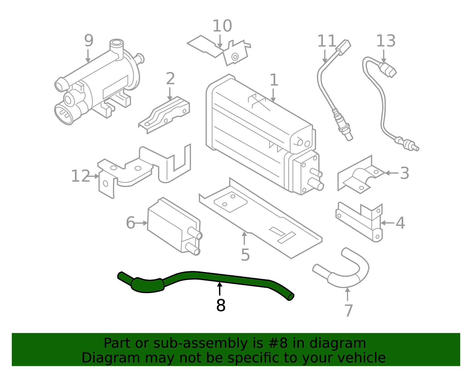 Vacuum Hose 31372-2T600 | Kia Automotive Parts