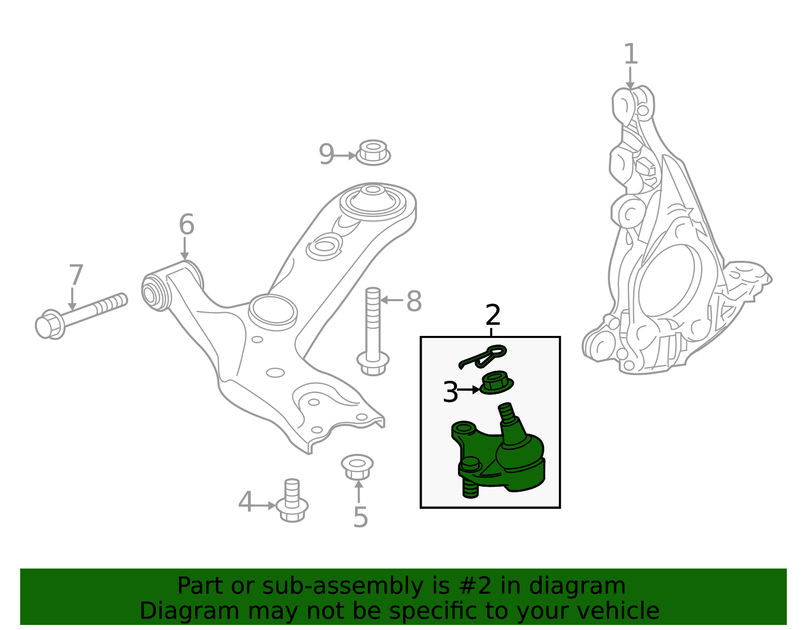 Ball Joint 43330-09C10 | Toyota Parts Center
