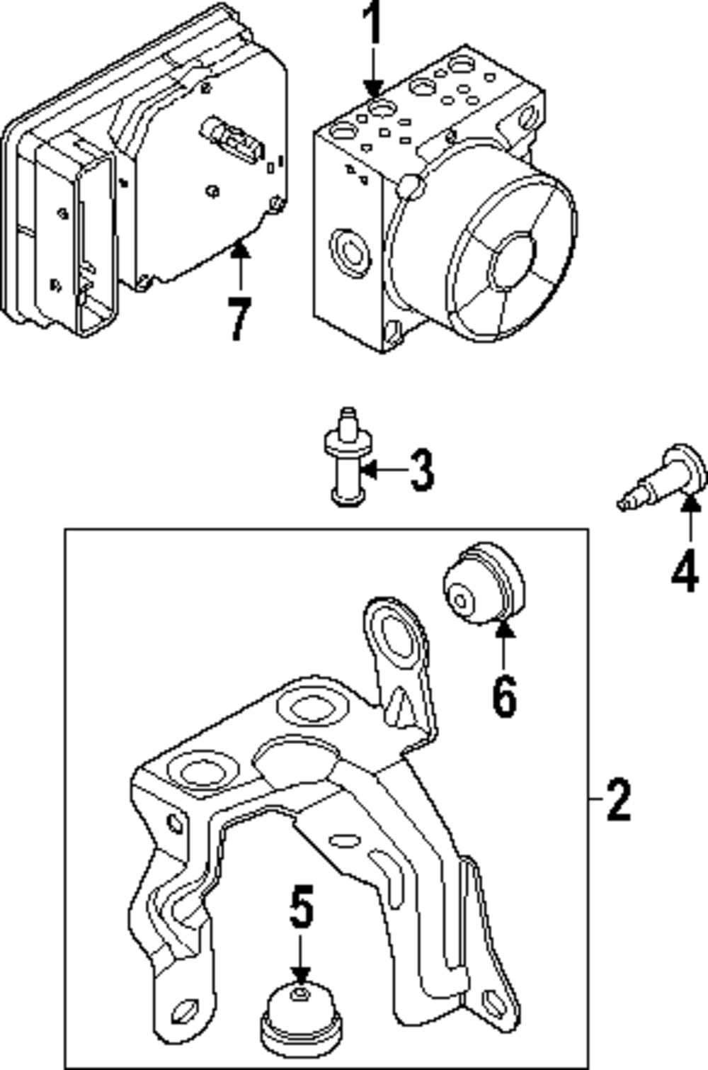 2023-2024 Ford Maverick ABS Control Unit PZ6Z-2C286-A | Ford OEM Parts ...