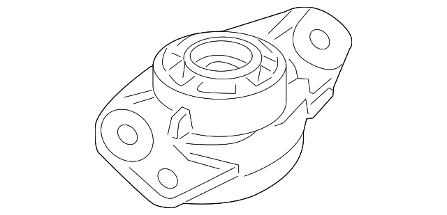 3C0-513-353-C - Shock Mount Wolfsburg Parts Direct