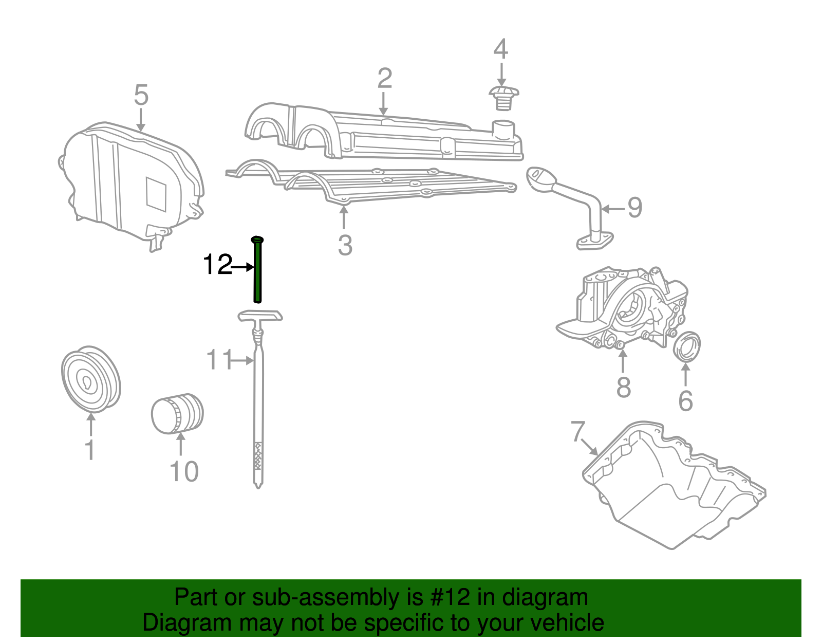 Genuine OEM Ford Part - Tube Assembly 5L8Z-6754-AA | Genuine OEM Ford ...
