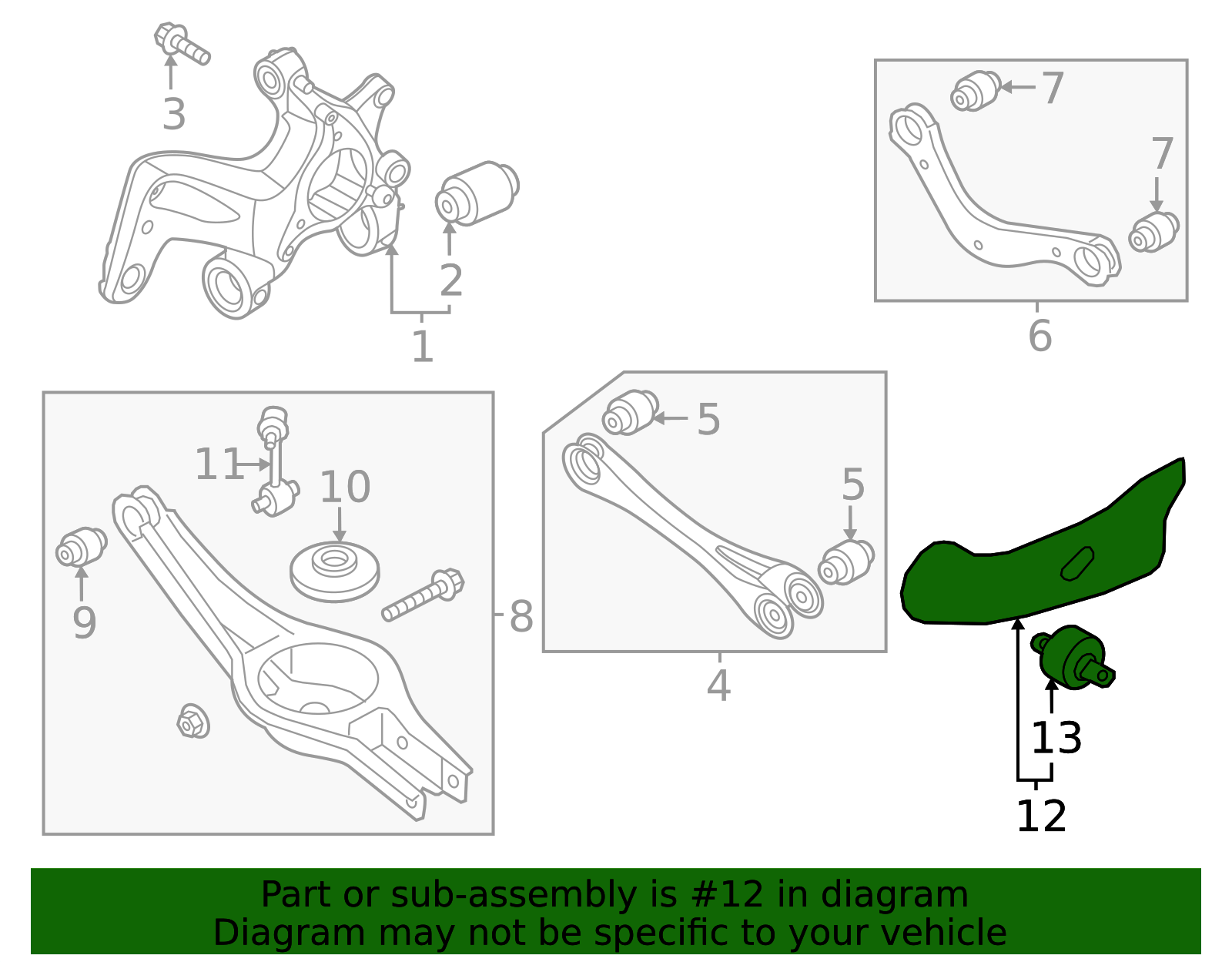 2024-2025 Hyundai Trailing Arm 55270-AT000 | MotorMotor