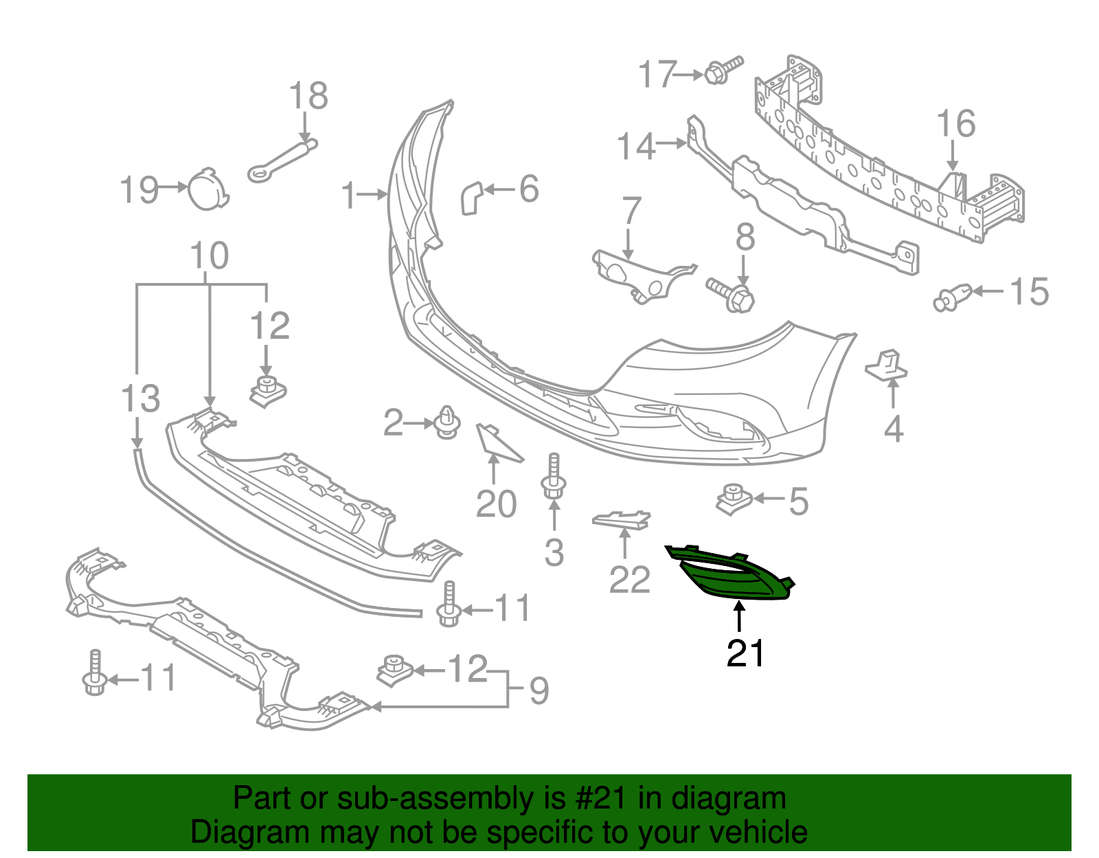 2017-2018 Mazda 3 Bezel B63C-50-C11A | OEM Parts Online