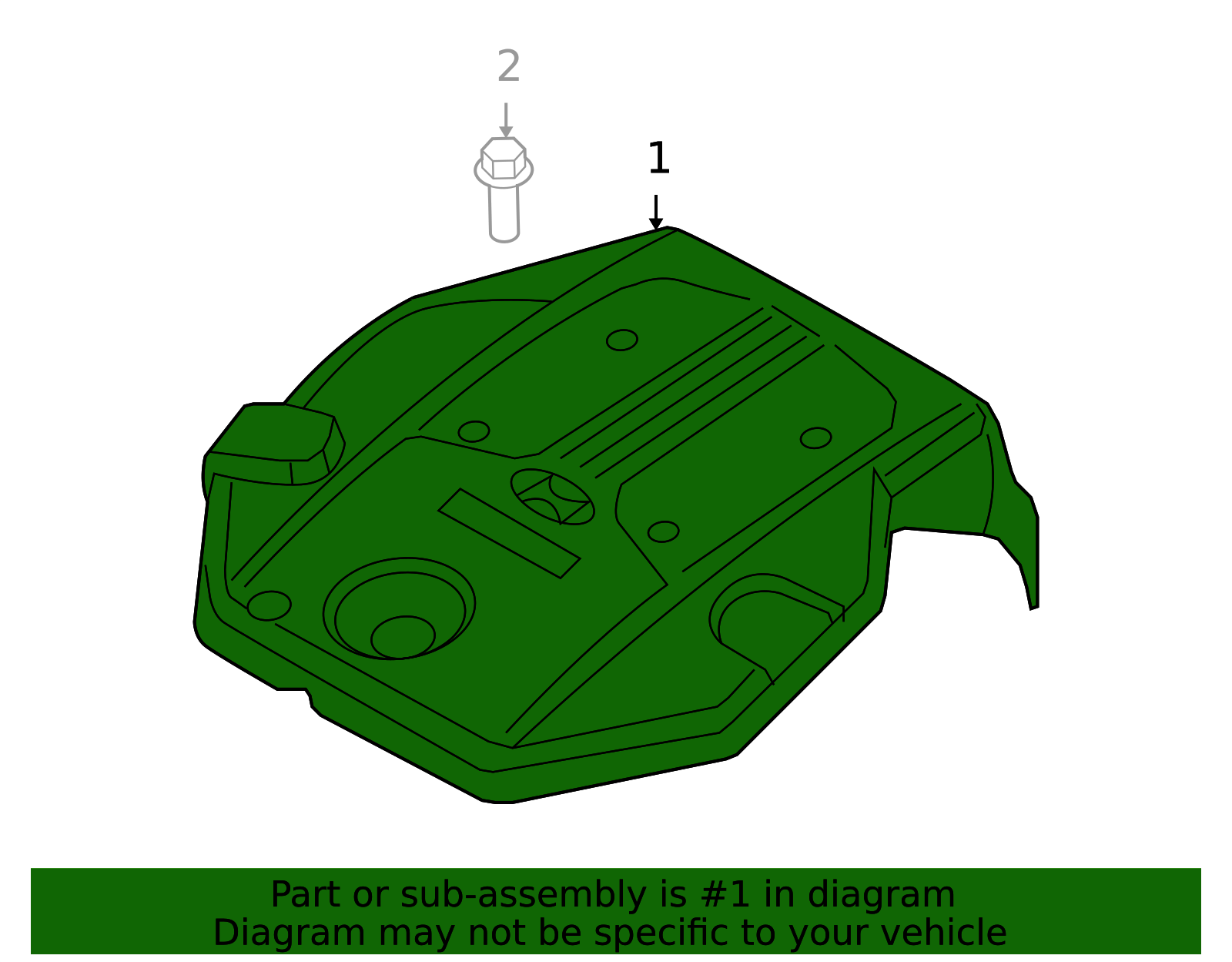 29240-3C250 - High-Quality Engine Cover for 2006-2008 Hyundai Azera ...