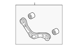 55100f2ba0 - Hyundai Upper Control Arm 2017-2023 Hyundai | Performance ...