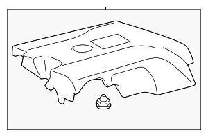 2017-2019 Toyota Highlander Engine Cover 11209-0P130 | OEM Parts Online