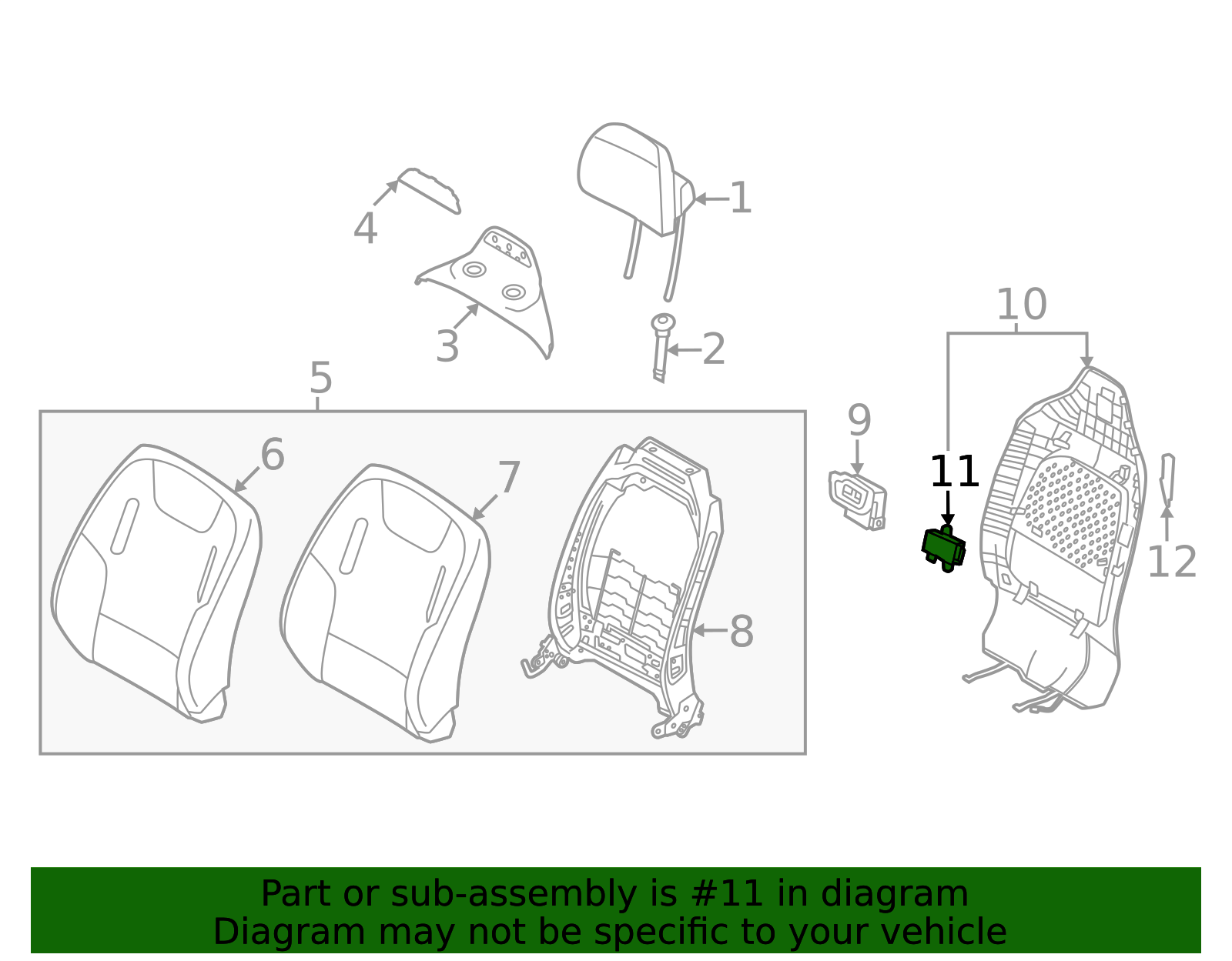 2022-2024 Kia EV6 USB Port 96125-CV100 | TascaParts.com
